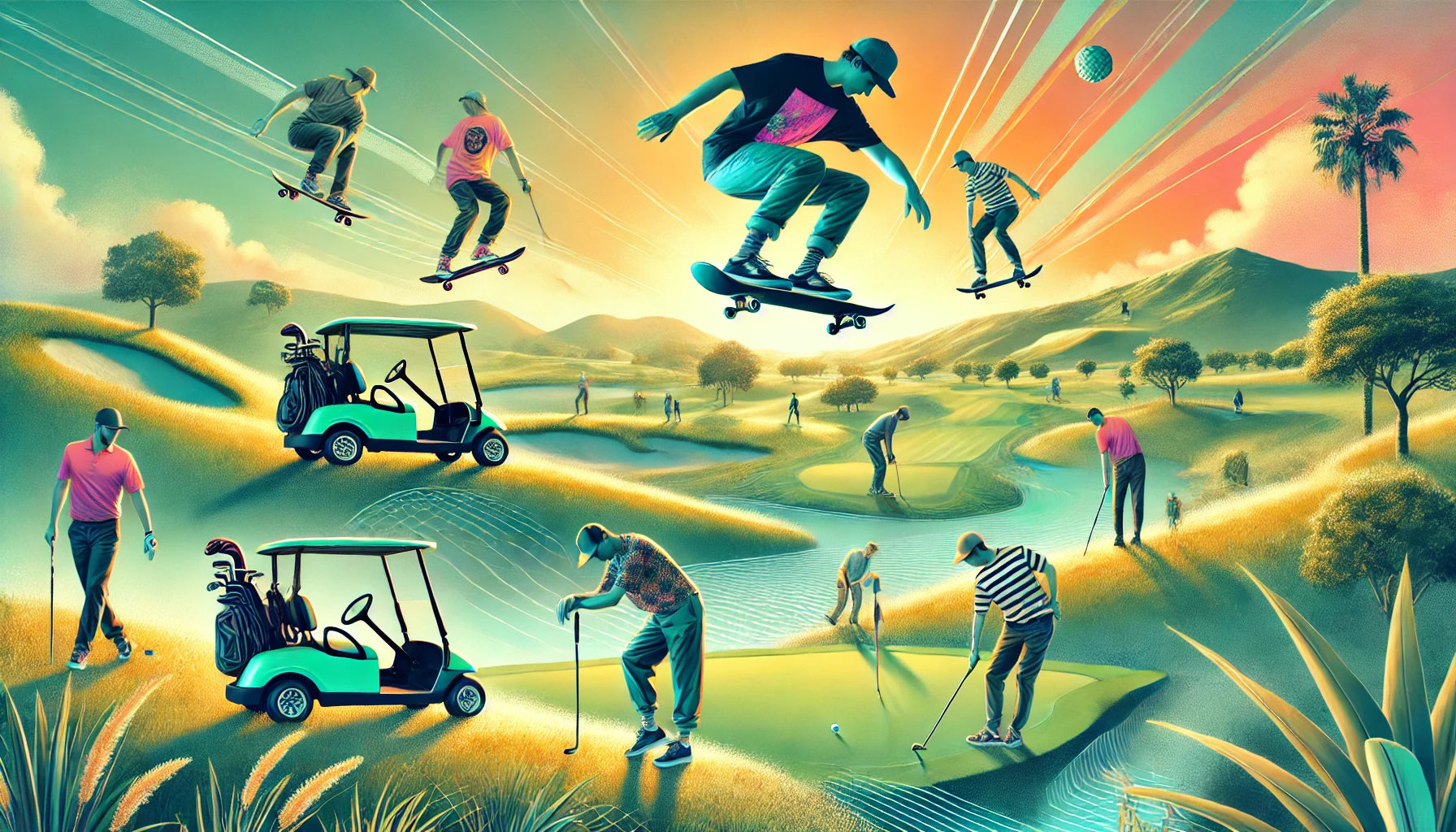Golf Skate Culture: The Unexpected Fusion of Fairways and Skateparks ...